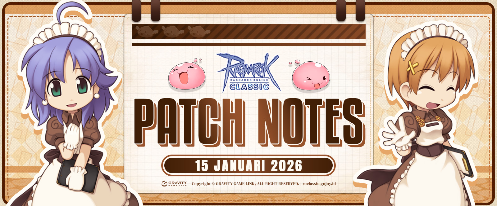 Ragnarok Classic | Patch Note 15 Januari 2026